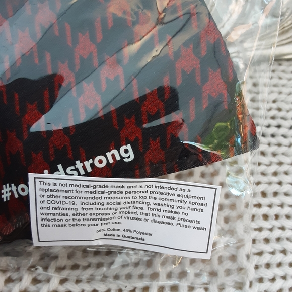 torrid | Accessories | Torrid Face Cover | Poshmark